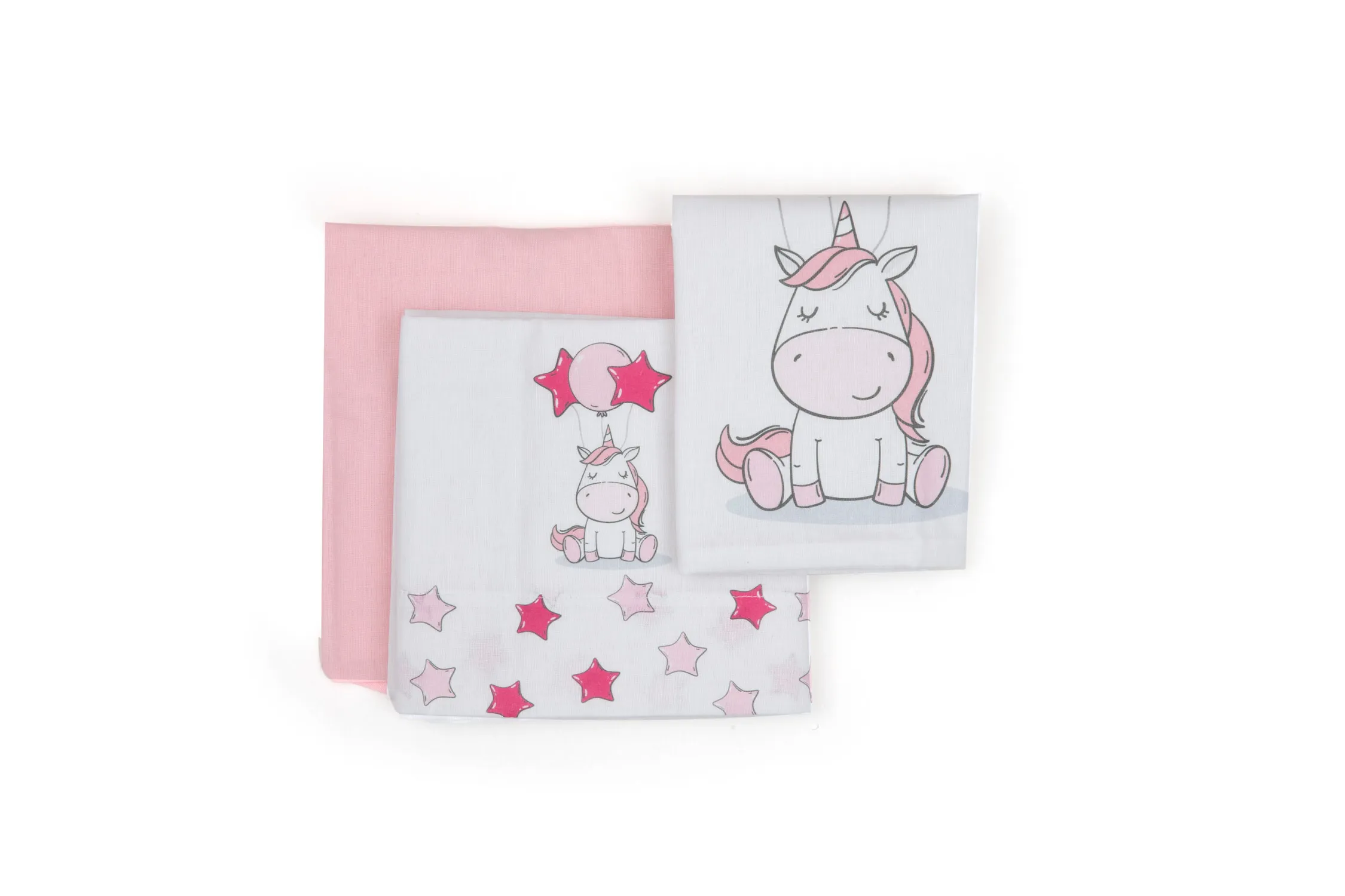 Mawi Set 3 Pezzi Culla Fantasia Unicorno - Bimbostore